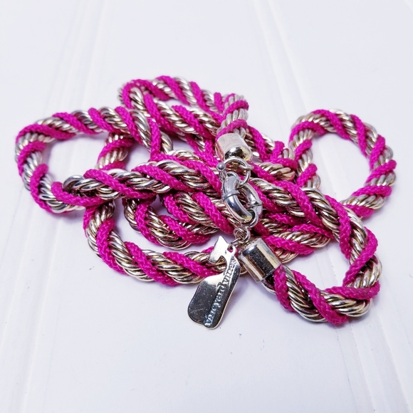 Vineyard Vines | Jewelry | Vineyard Vines Necklace Gold And Pink ...